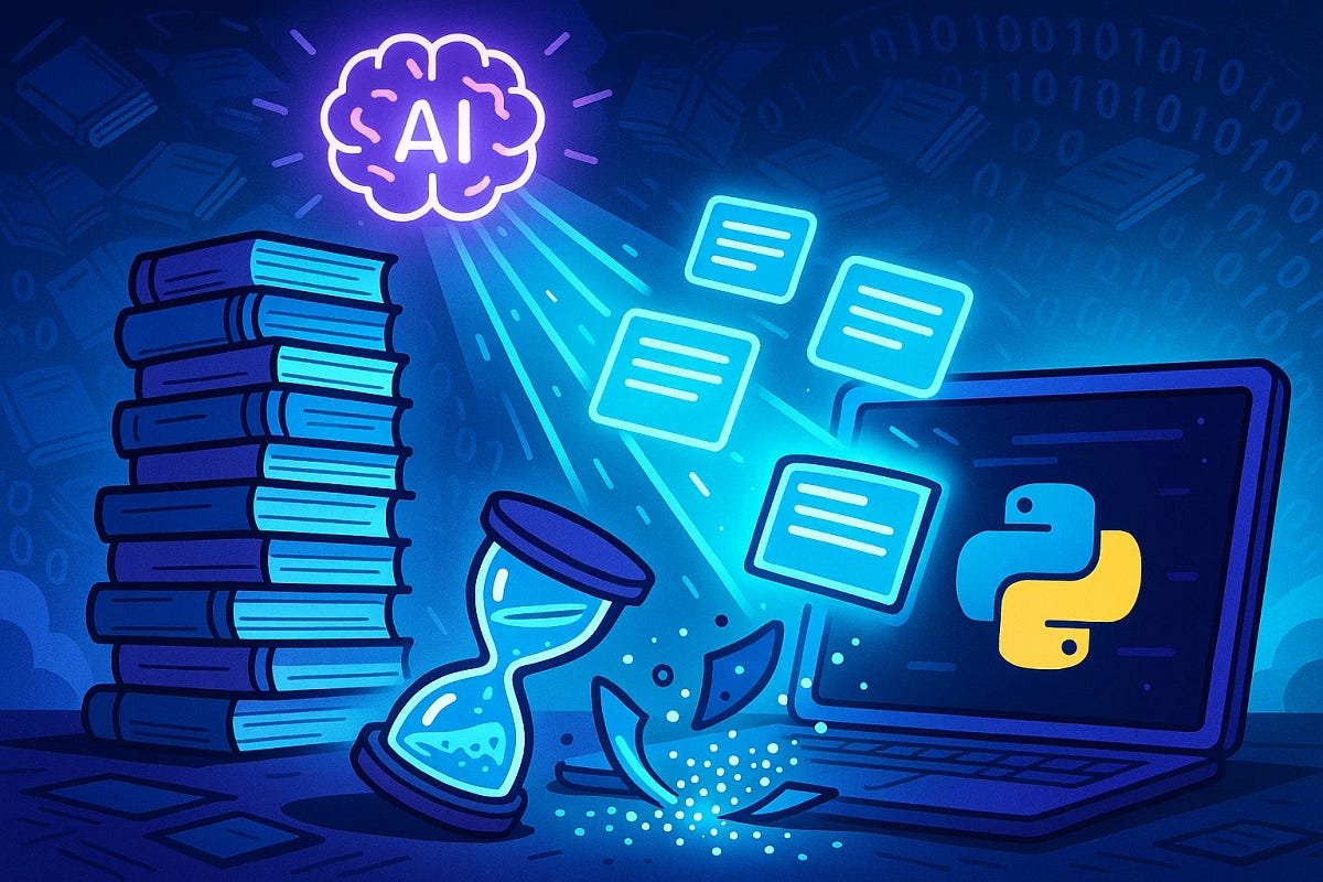 How I Used Python and AI to Summarize My Reading List Without Actually Reading It | by Zain ...