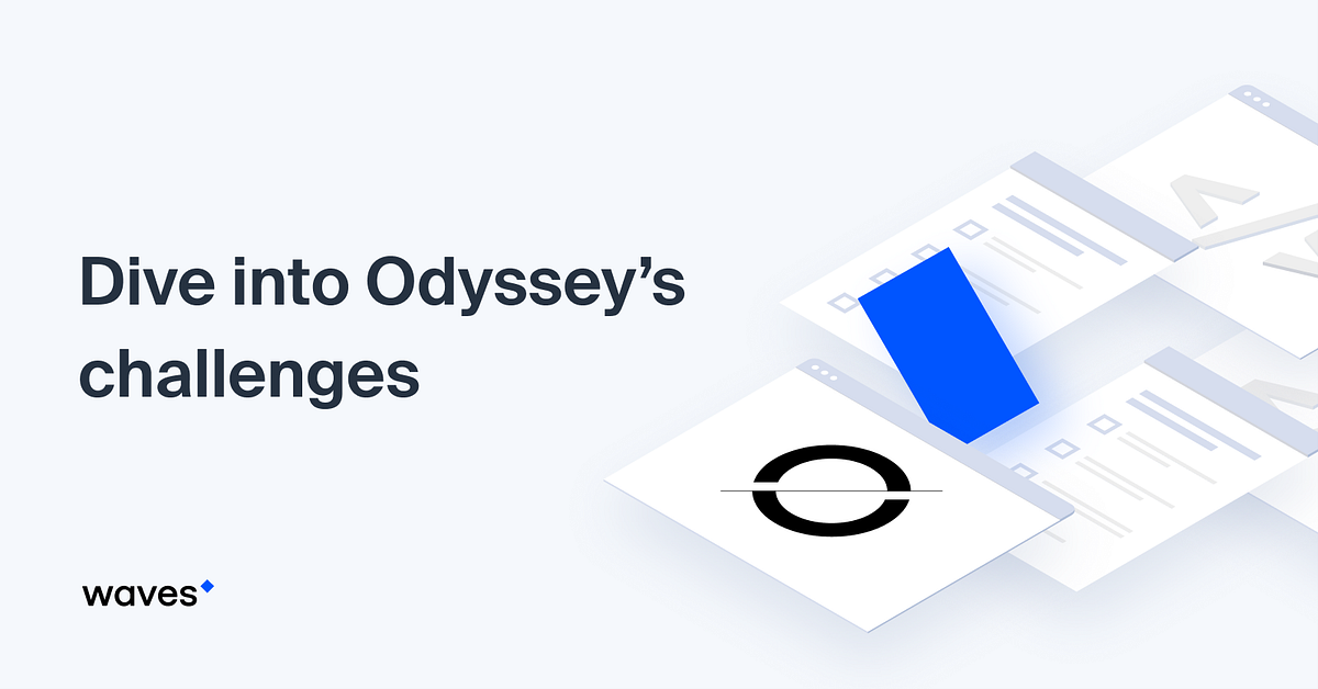 Challenges for Odyssey Hackathon 2020 announced! | by Waves Tech | Medium