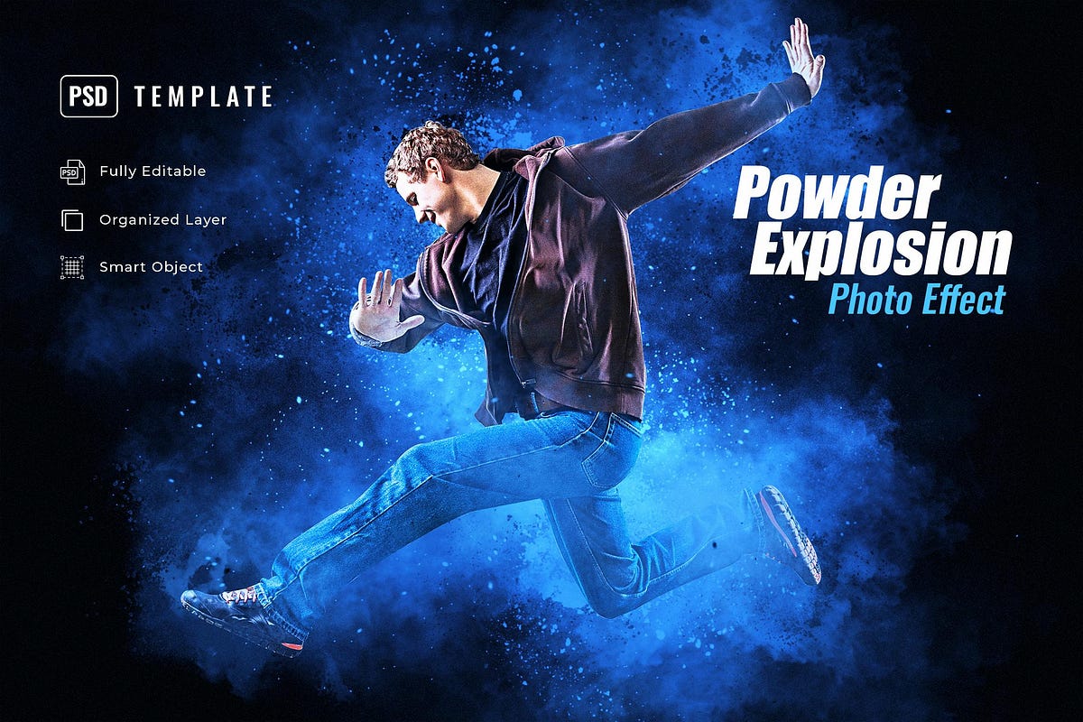 Powder Explosion Photo Effect | by Quasarquill | Jul, 2024 | Medium