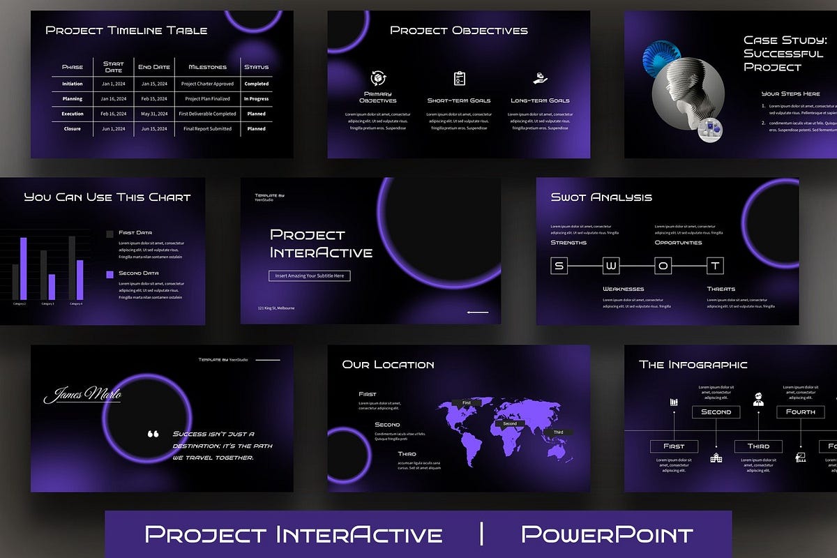 Interactive PowerPoint - Glitchgossamer - Medium