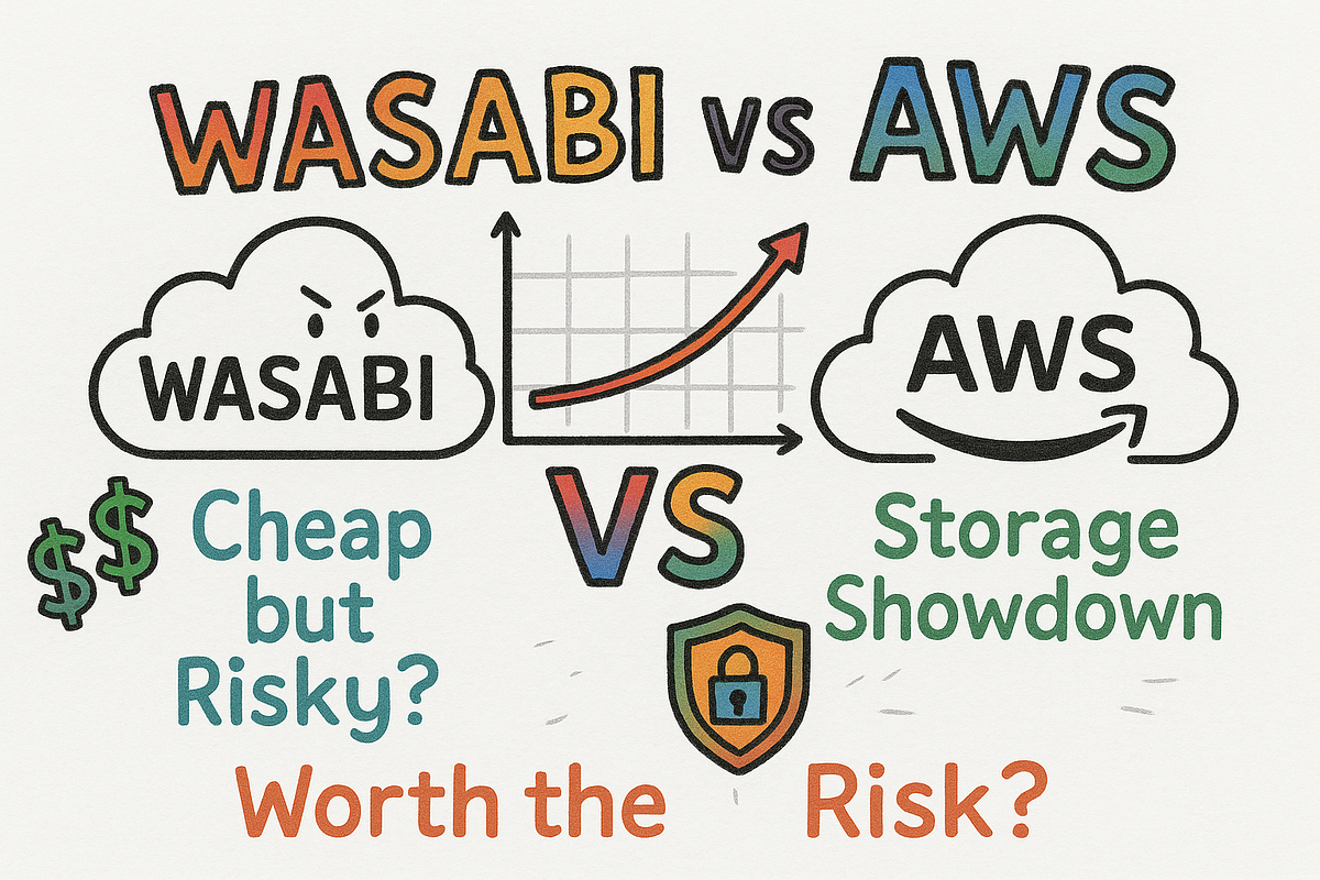 Wasabi vs AWS for Backup Storage: Are the Savings Worth the Risk? | by Mr.PlanB | Medium