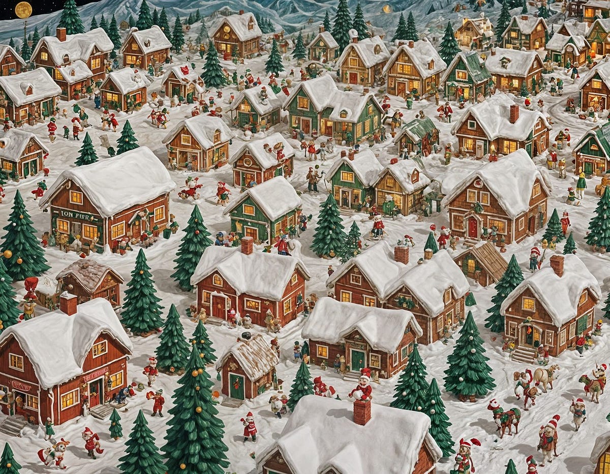 AT THE NORTH POLE - Peter W. Collier - Medium