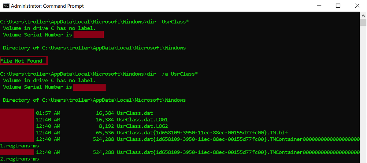 The Windows Concept Journey — UsrClass.dat | by Shlomi Boutnaru, Ph.D. | Medium