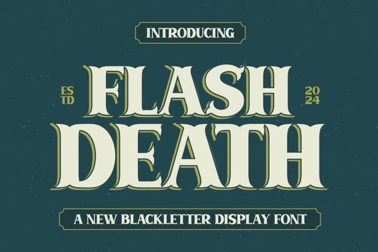 Flash Death Font | by kaisunnan8 | Jul, 2024 | Medium