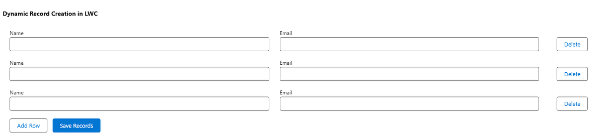 Lightning Web Component (LWC) — Dynamic Record Creation | by Gadige Chakra Dhari | Medium