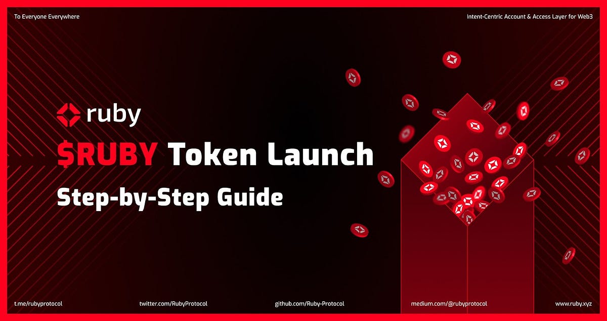 Announcing The $RUBY Token Launch | by Ruby Protocol | Medium