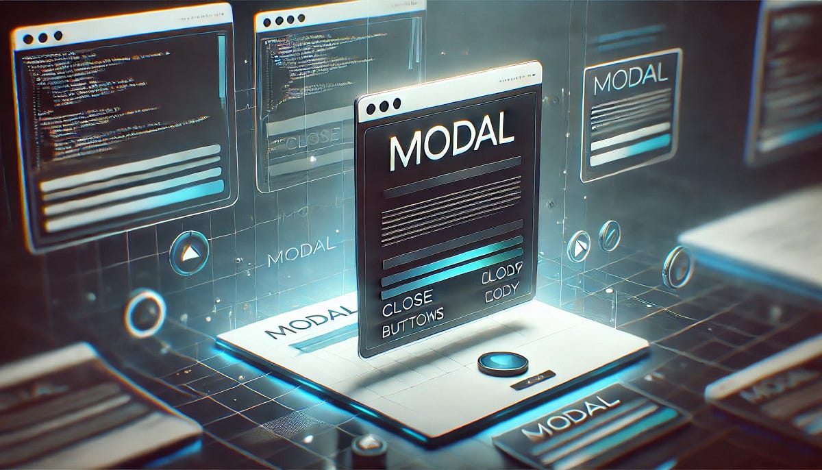 Mastering Modal Management in JavaScript: A Comprehensive Guide | by Seth Heinzman | Medium