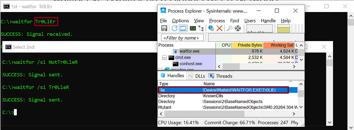 The Windows Process Journey — “waitfor.exe” (Wait/Send a Signal Over a ...