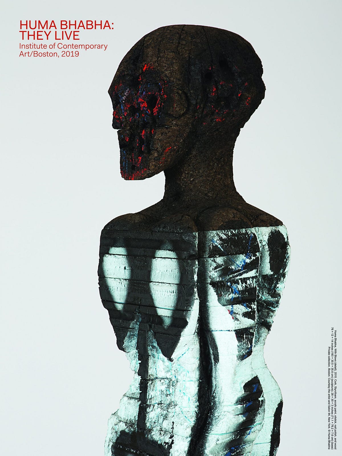E Studio: Miller Center Exhibit. Huma Bhabha A Pakistani-American… | by ...