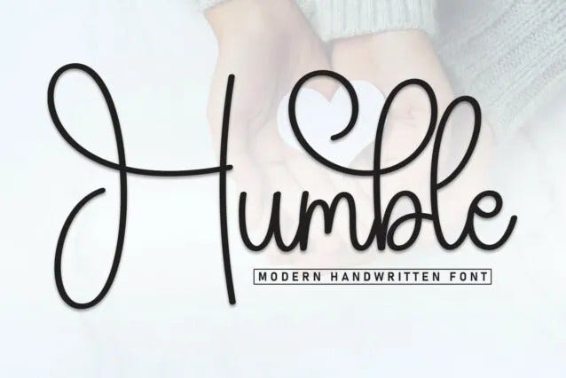 Humble Script Font | by Kaitooon | Sep, 2024 | Medium