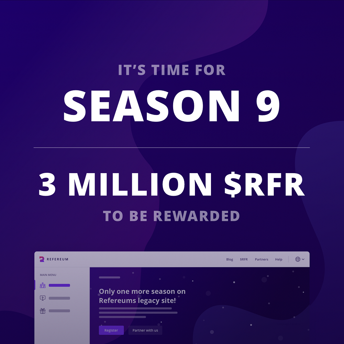 Season 9 Is Here!. Welcome to the start of Season 9 of… | by Refereum ...