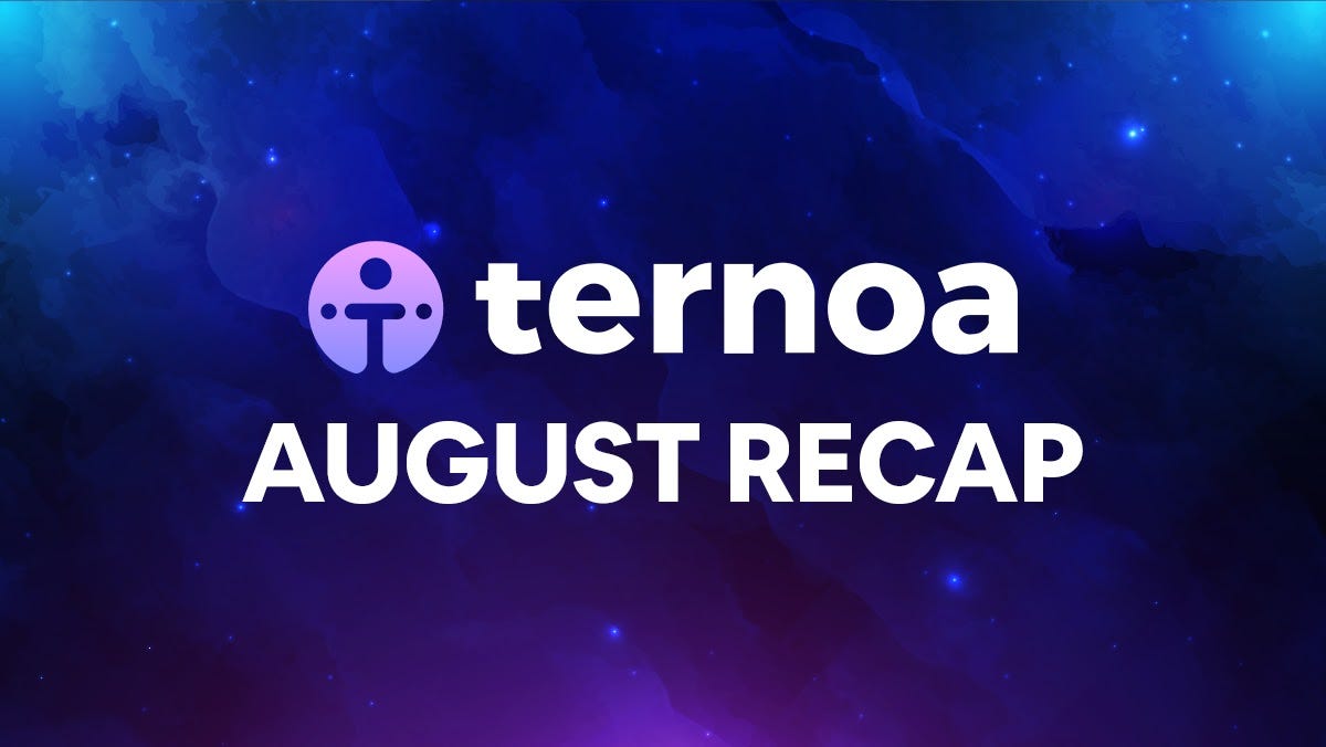 August: An Important Month for Ternoa’s Blockchain Development | by ...