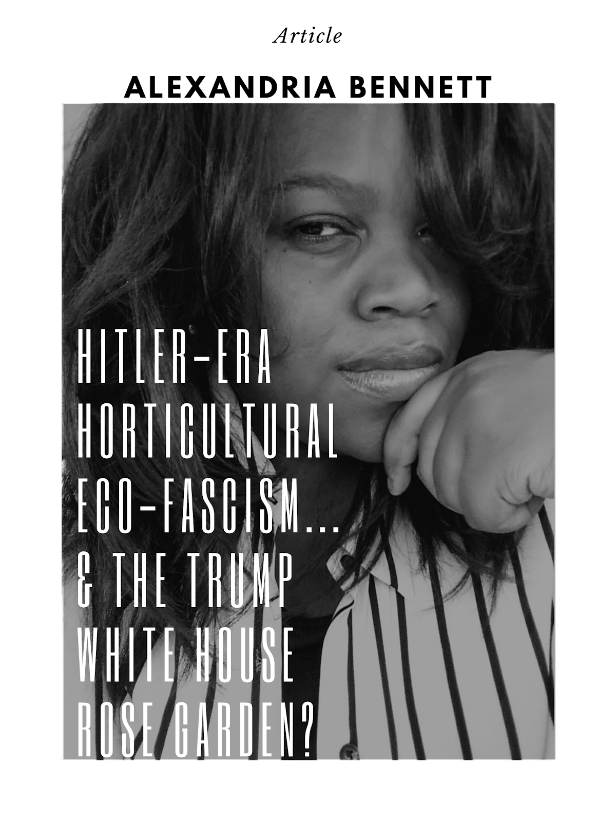 The Little-Known Hitler Era Nazi Practice of Horticultural Eco-Fascism ...