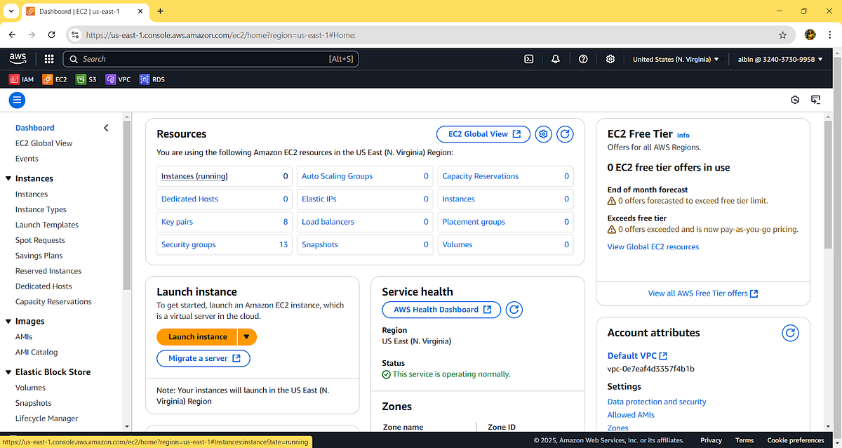 CONNECTING EC2 WITH S3 AND SHARING FILES STEP 1: Login to your aws account and create an ...