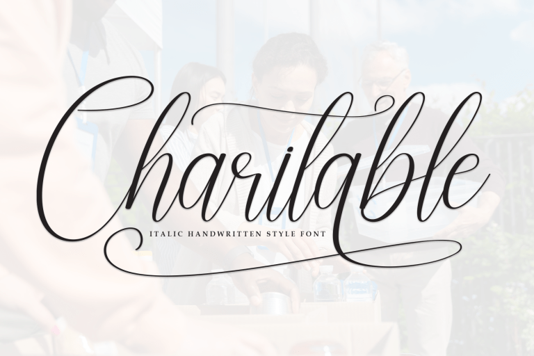 Charitable Font | by Kaitooon | Sep, 2024 | Medium