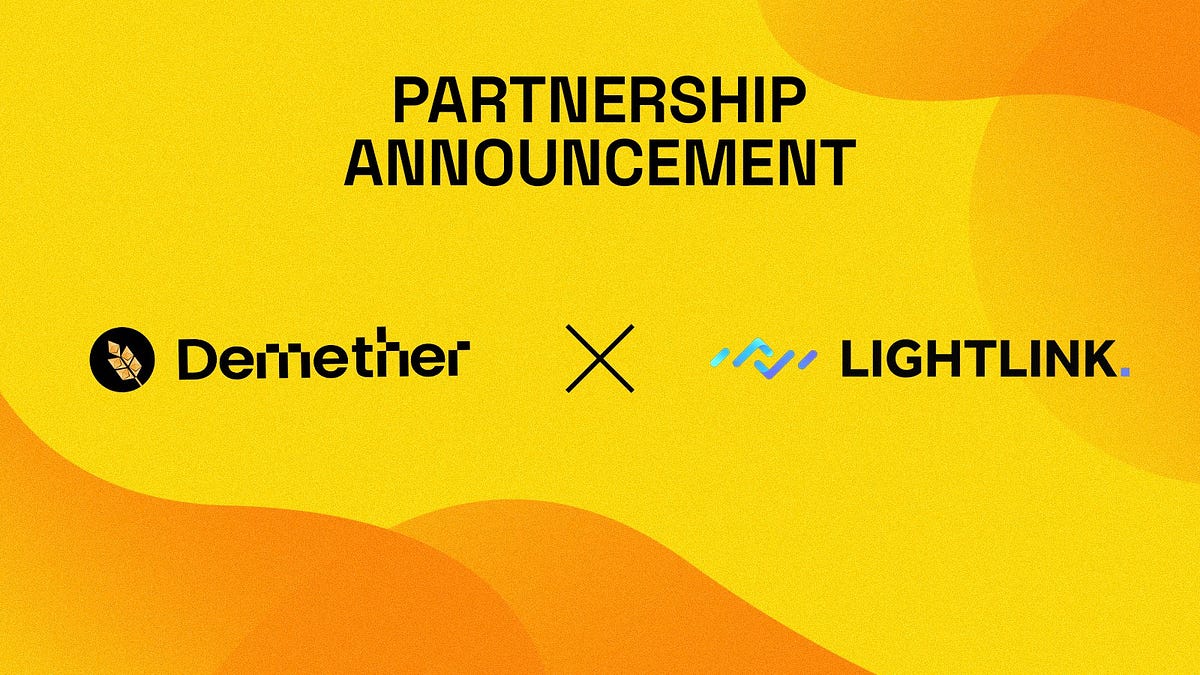 Demether x LightLink Partnership. Demether.io partners with LightLink, an… | by Demether | Oct ...