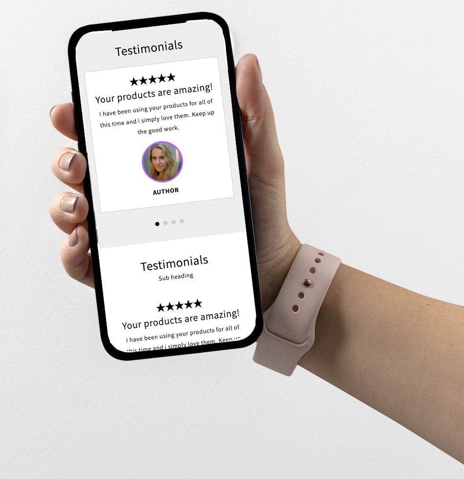 Premium Shopify Themes Testimonial Slider: Boost Sales with Social ...