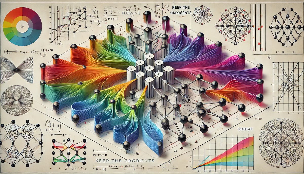 Keep the Gradients Flowing in Neural Networks | Towards Data Science