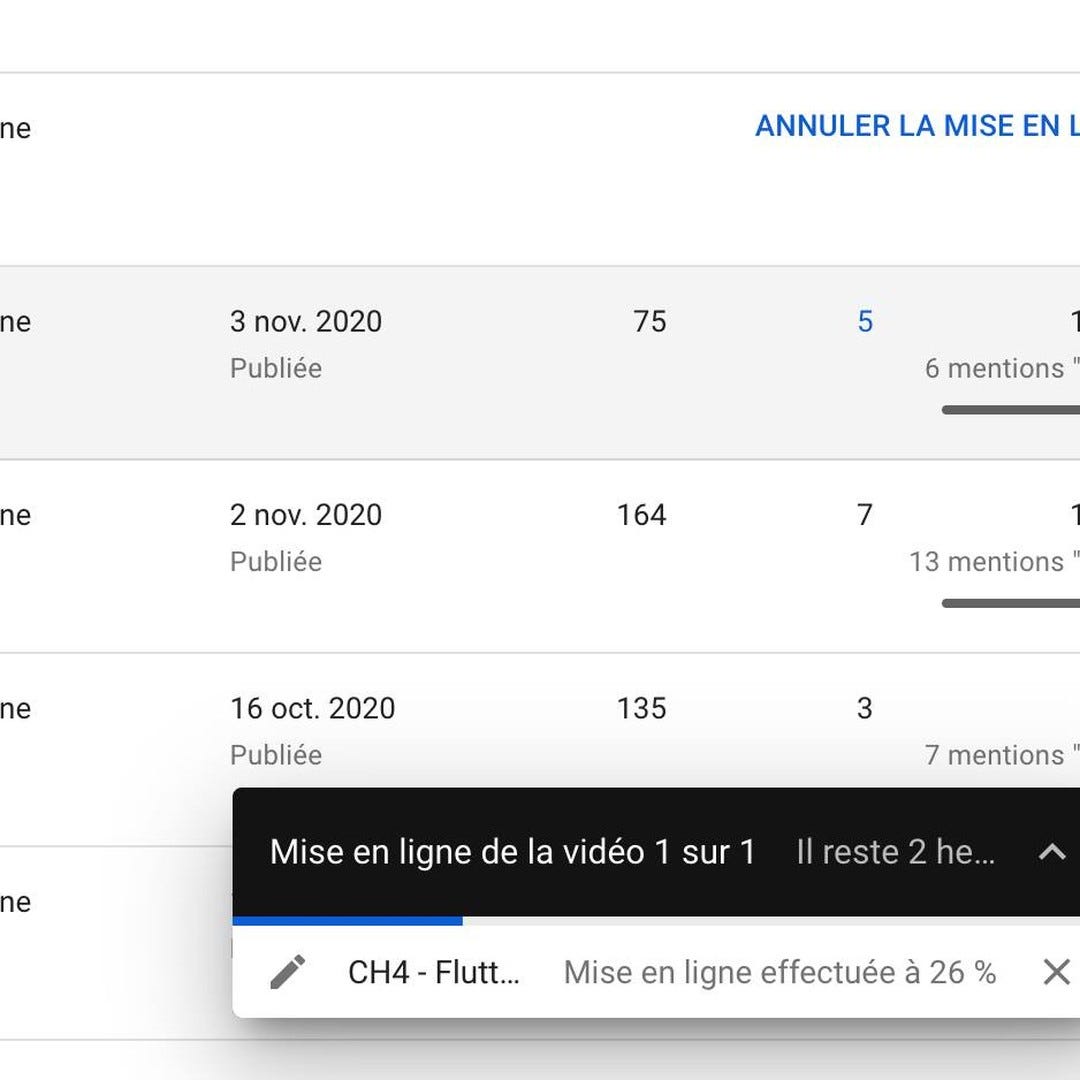 Le chapitre 4 — Comment créer un formulaire de connexion avec flutter arrive prochainement ...