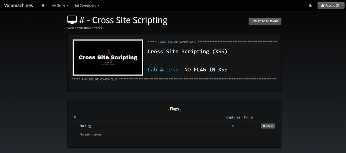 Cross Site Scripting write-up vulnmachines | by Vulnmachines | Medium