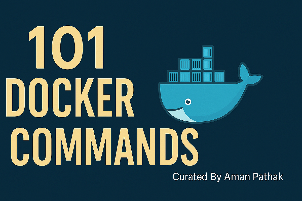 101 Docker Commands With Real Use Cases | by Aman Pathak | DevOps | AWS | K8s | Terraform ...