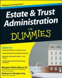 Download Book Estate and Trust Administration For Dummies — Margaret A ...