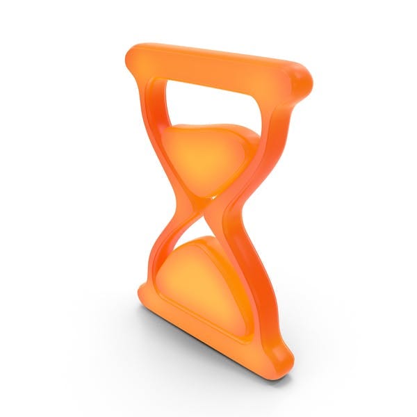 Hourglass Symbol 3D - Svginnovator - Medium
