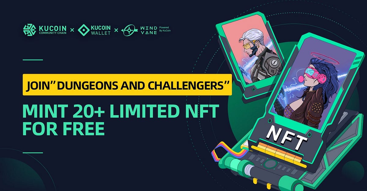 “Dungeons and Challengers” arrive, Minter 20 NFT+, Gratuitement ! | by Charif | Medium