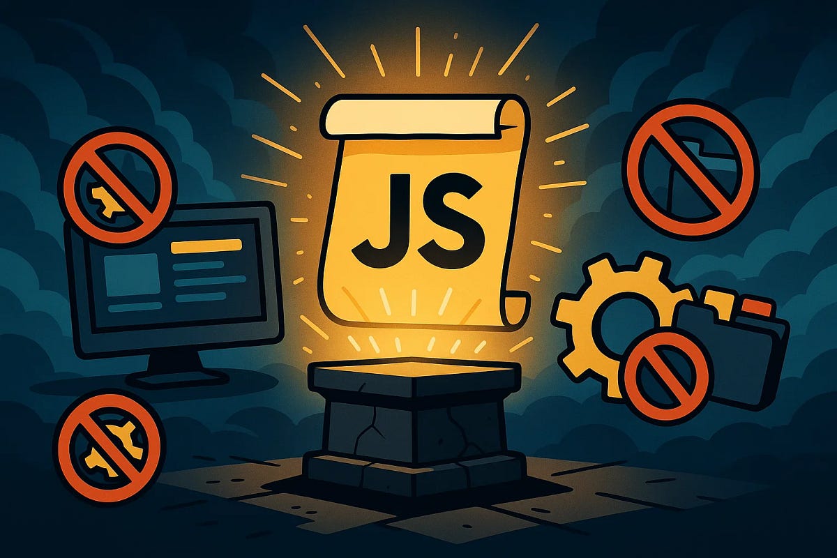 How I Transformed My Frontend Workflow with Vanilla JavaScript Only | by Abdul Ahad | JavaScript ...