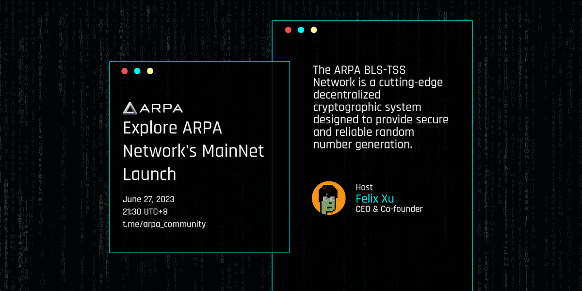 Tóm tắt về AMA của Cộng đồng ARPA ngày 27/6 với CEO Felix Xu | by ...