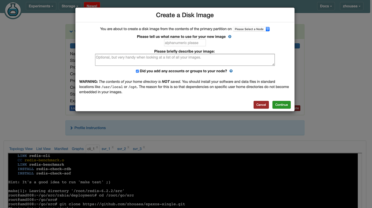 Cloudlab Disk Image Tutorial. Cloudlab is a cloud computing platform… | by Neo Zhou | Medium