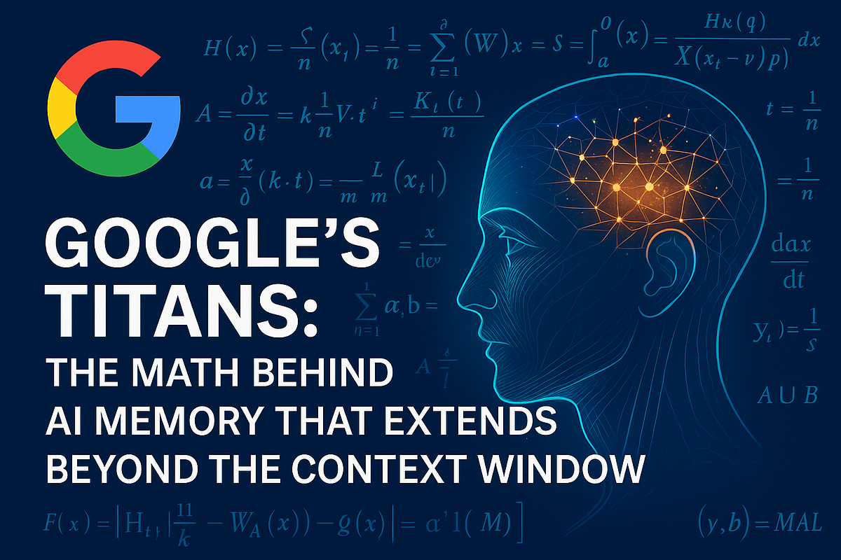 The Math Behind Google’s Titans | Medium
