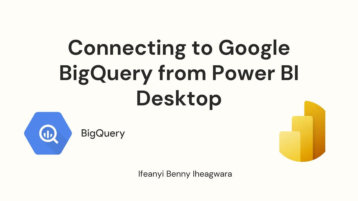 Bigquery permissions to give on PowerBI | by Alvaro Martinez Muñoz | System Weakness