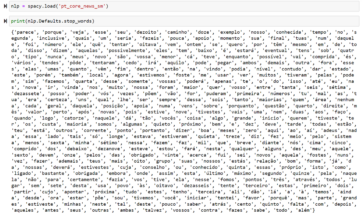 Otimização do processamento e a filtragem de Stop Words: Meus estudos ...