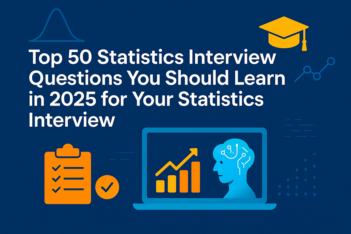 Top 50 Statistics Questions to Crack Your Interview in Data Science in ...