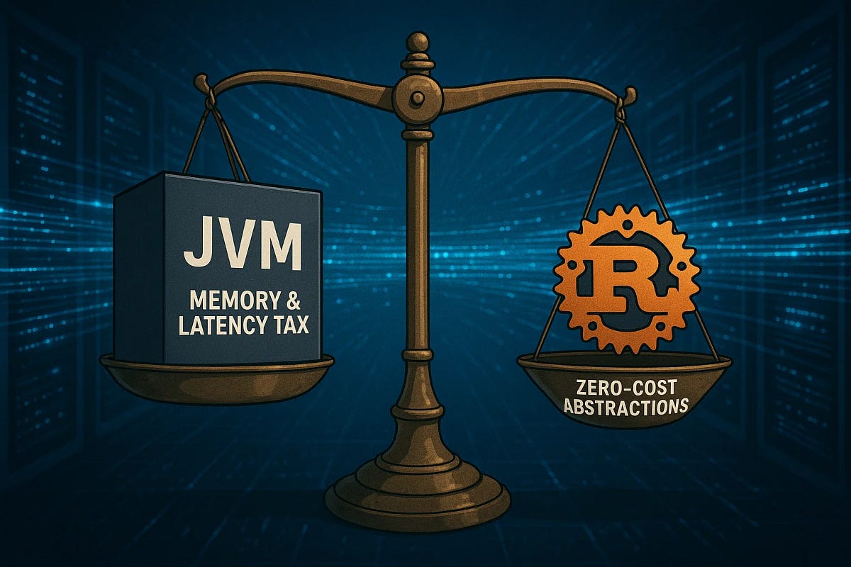 Rust vs Java in 2025: Benchmarking Memory and Latency to Expose the JVM’s Hidden Cost | by Prem ...