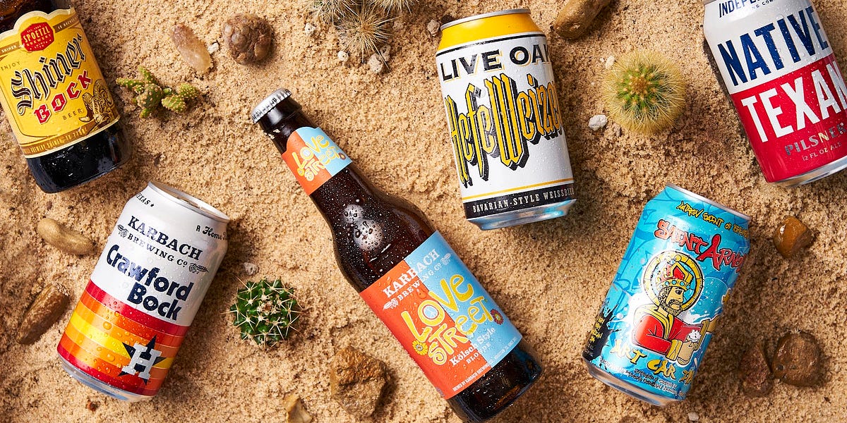 Most Popular Craft Beers in Texas - Favor Delivery