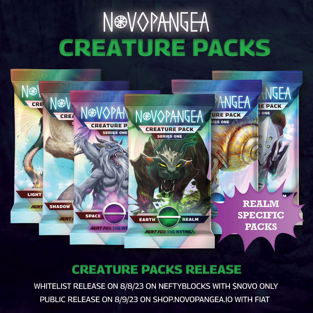 Novopangea Creatures Launch: Unlock the Realm-Specific Wonders! | by ...