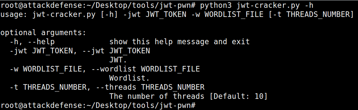 Hacking JWT Tokens: Bruteforcing Weak Signing Key (jwt-pwn) | by Shivam ... Hacking JWT Tokens: Bruteforcing Weak Signing Key (jwt-pwn) | by Shivam ...