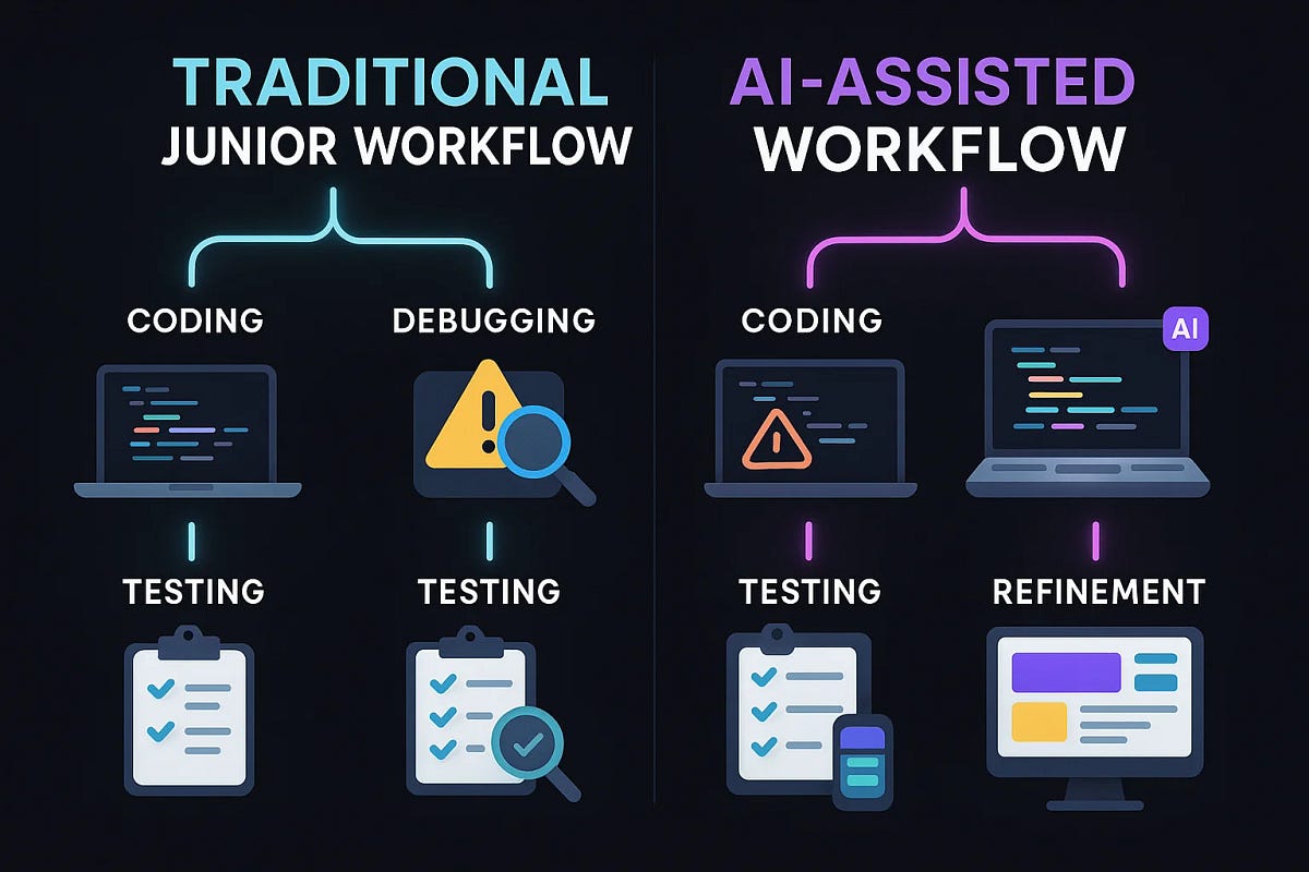 AI vs Junior Frontend Developers: Replacement or Revolution? | by ...