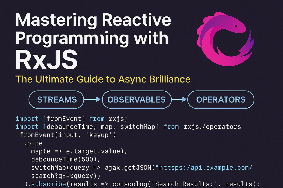 🔥Mastering Reactive Programming with RxJS: The Ultimate Guide to Async Brilliance | by Tejasvi ...