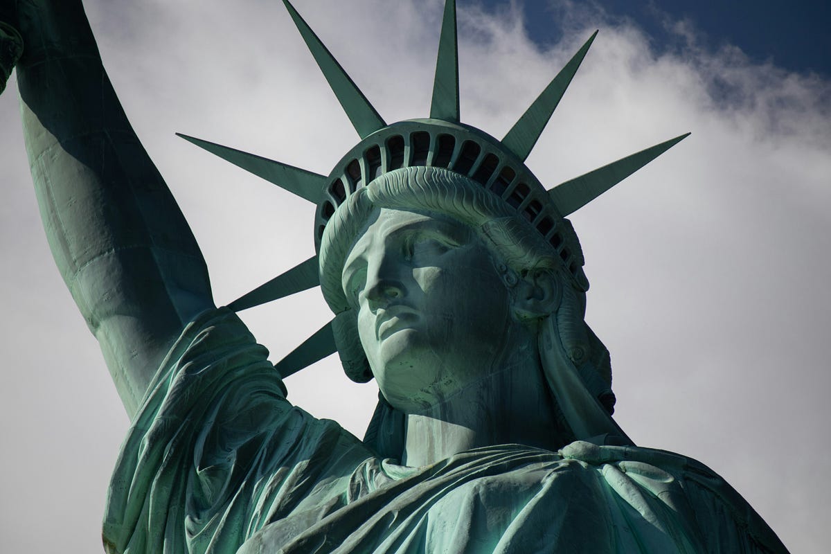 The Missing Statue of Liberty. Along with her fabulous restaurant | by Ulf Wolf | The Memoirist ...