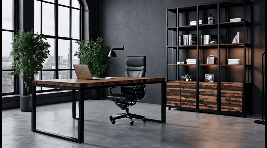Industrial Office Desk | by Cole Richmond | Medium