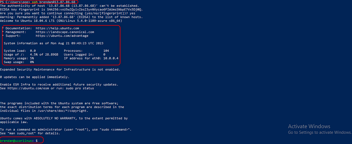 A Step By Step Guide To Creating A Linux Virtual Machine Using Cli And Connect Through Ssh 3046