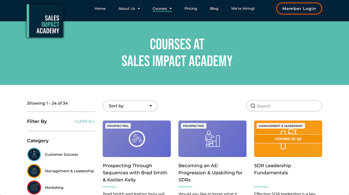 Announcing our investment in Sales Impact Academy | by HubSpot | Medium