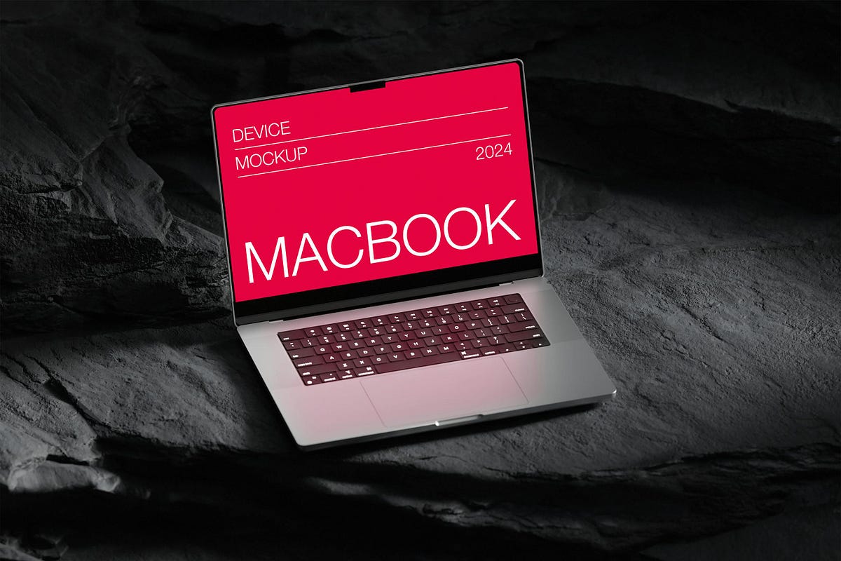 Macbook Mockup (Graphic Templates / Product Mockups) | by Datadoodle ...