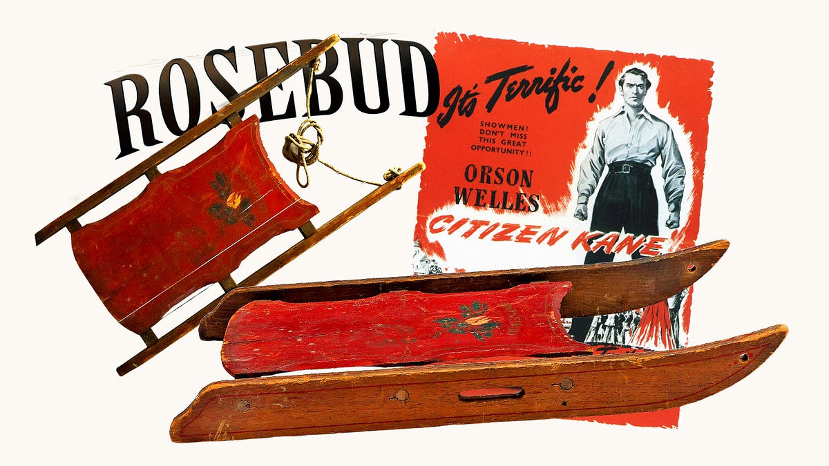 Rosebud and What We Keep. “Citizen Kane and Rosebud is such an… | by ...
