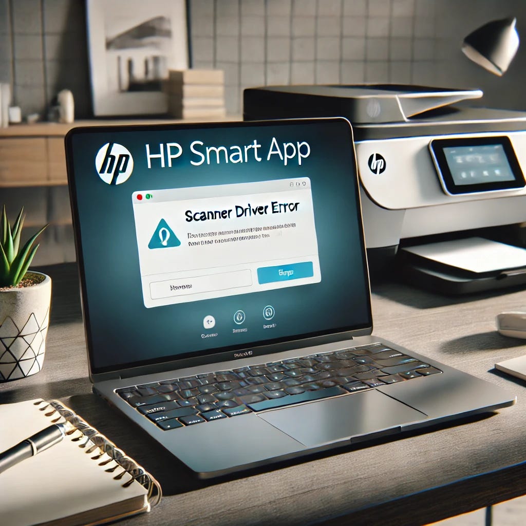 Troubleshooting Scanner Driver Errors in the HP Smart App(1–888–840 ...