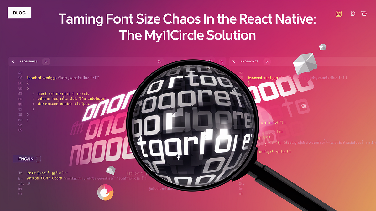 Taming Font Size Chaos in React Native: The My11Circle Solution | by Games24x7 Blogs | Medium