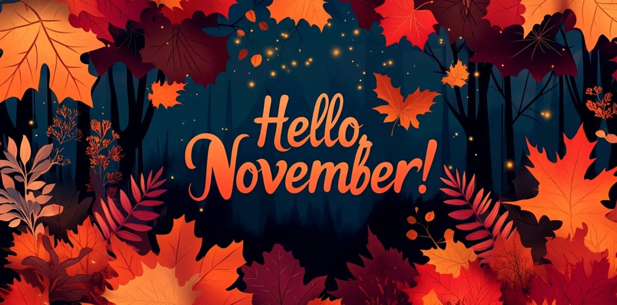 Create Your Own “Hello, November!” Aesthetic Wallpaper with This ...